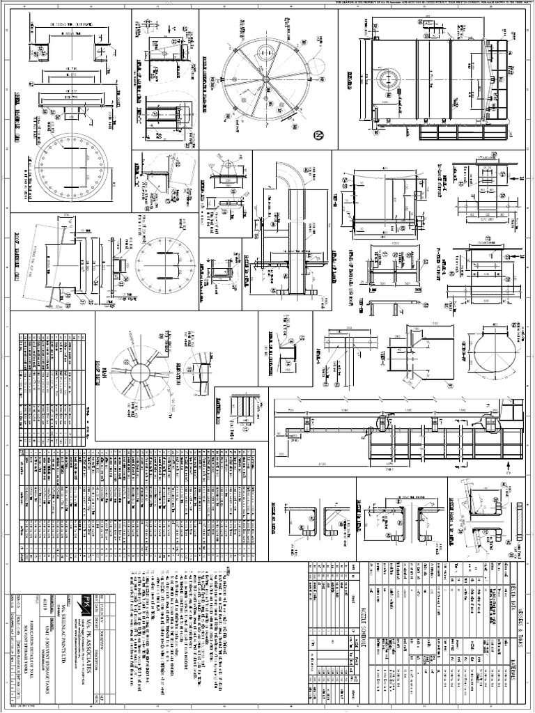 50KL STORAGE TANK-Model 1 1 PDF | PDF