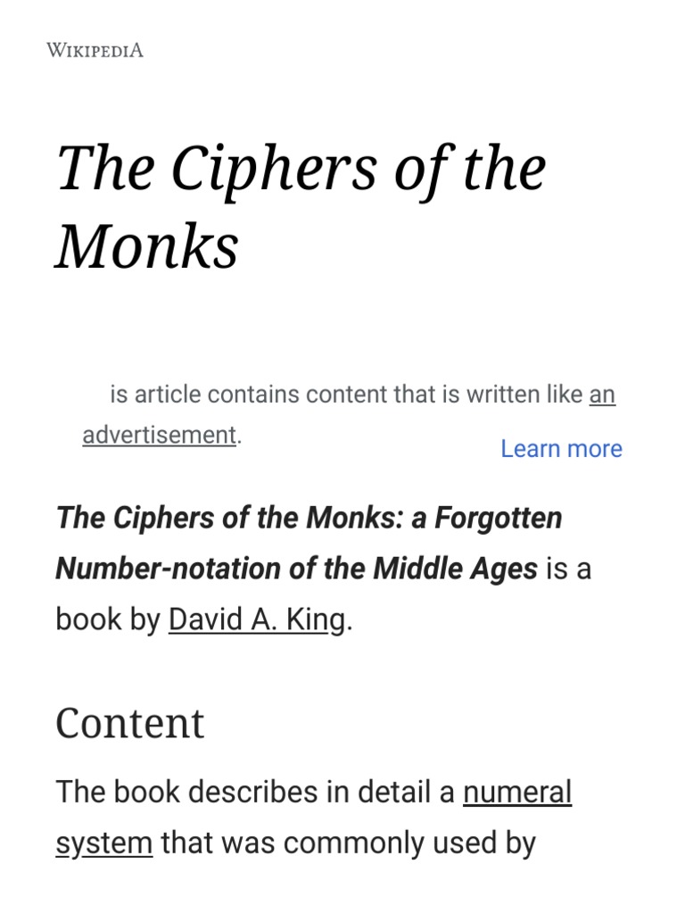 Medieval Monk Numerals Revealed | PDF | Social Science