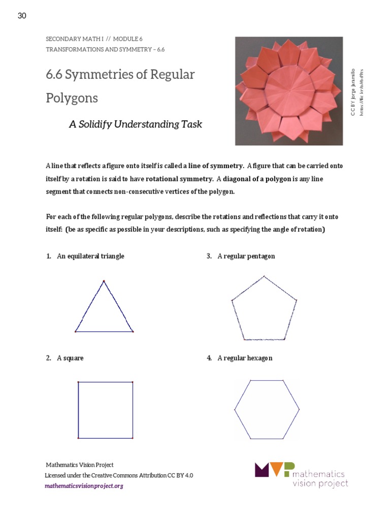 Pentagon Rotational Symmetry