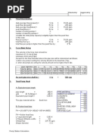 Condenser Design Calculation | PDF | Heat Transfer | Enthalpy