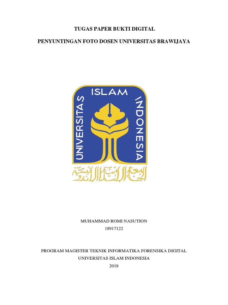 Muhammad Romi Nasution 18917122 PDF | PDF
