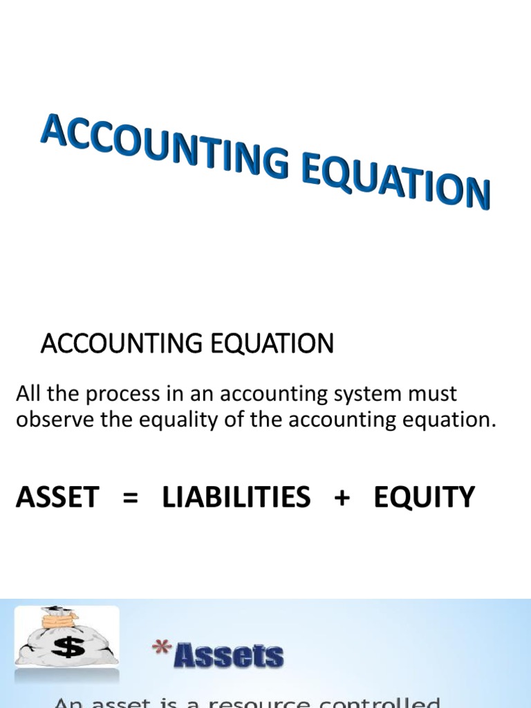 Accounting Equation | PDF | Expense | Revenue