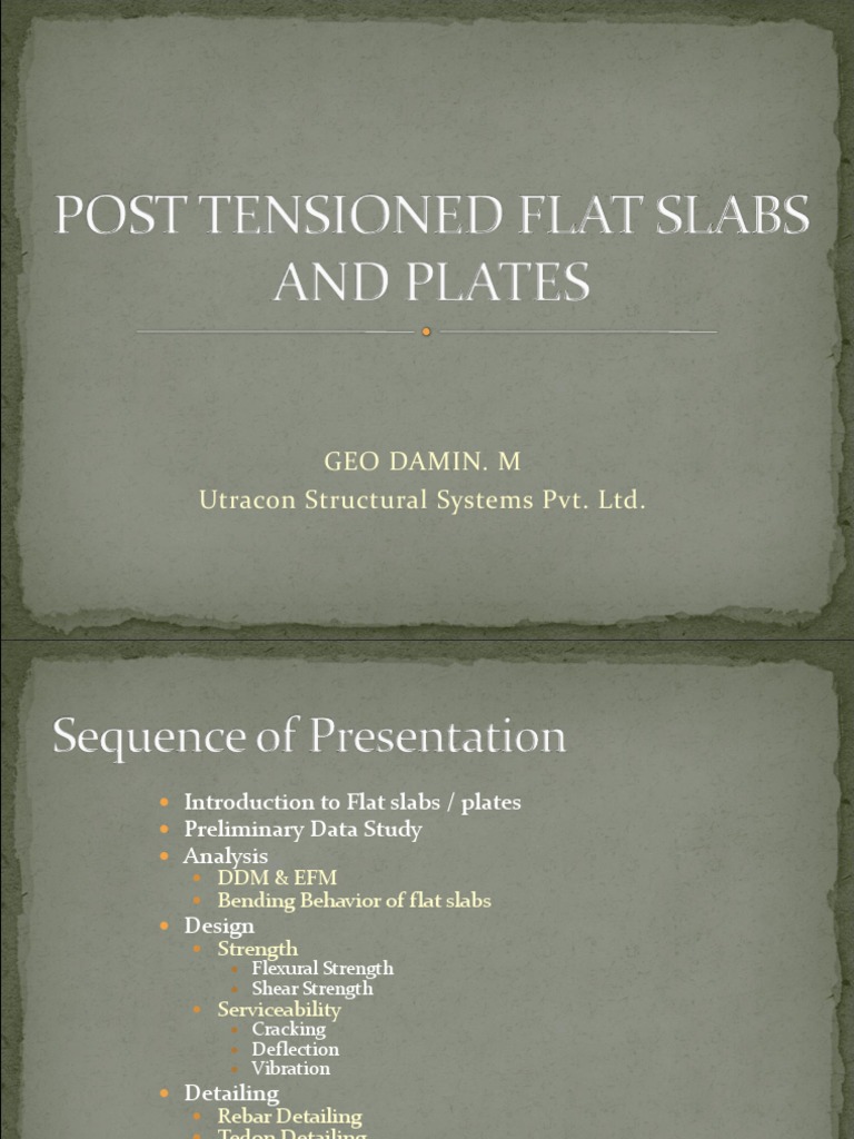 Geo Damin. M Utracon Structural Systems Pvt. LTD | PDF | Column ...