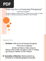 Lesson 3 (Gramatika at Retorika) - LP | PDF