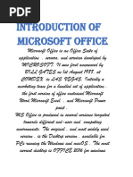 The History of Microsoft Word | PDF | Microsoft Word | Microsoft Office