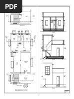 Load Bearing Structure Plan, Elevation, Section | PDF