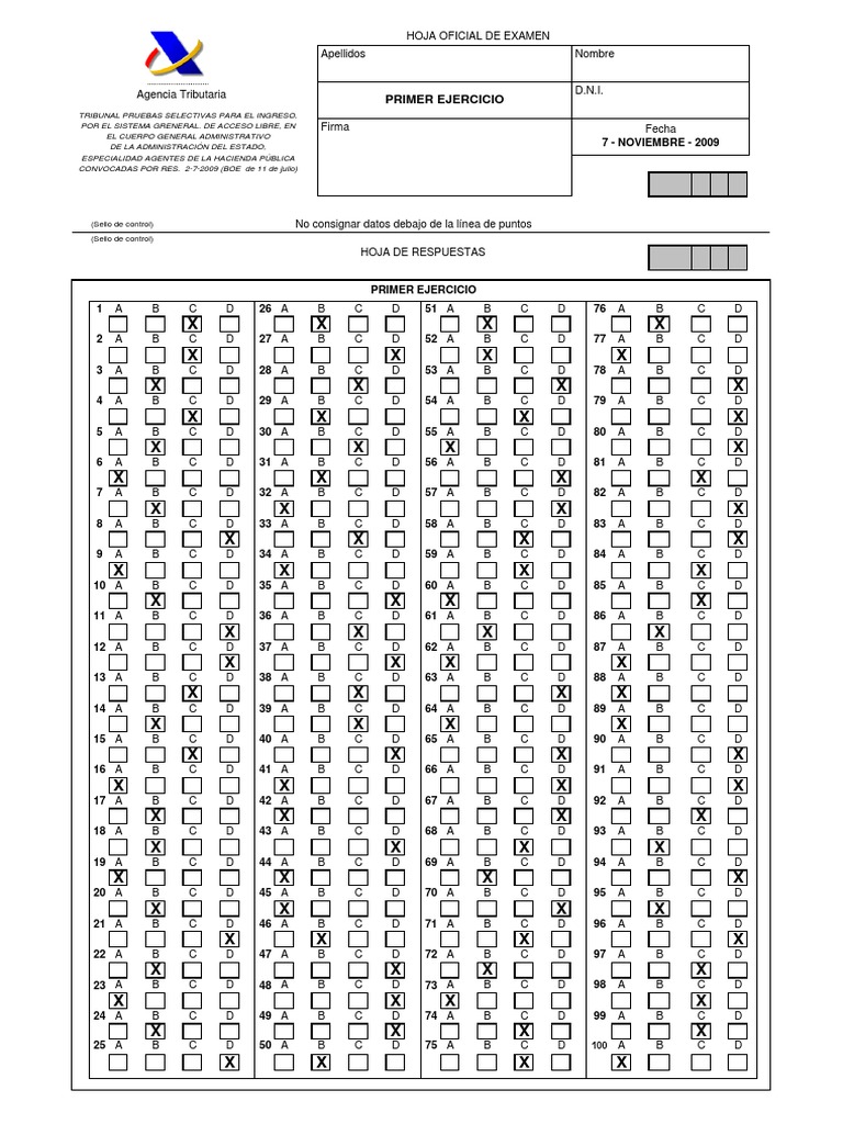 Plantilla Test | PDF