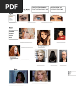 Appearance Pictionary | PDF