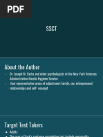 SSCT Interpretation | PDF | Attitude (Psychology) | Feeling