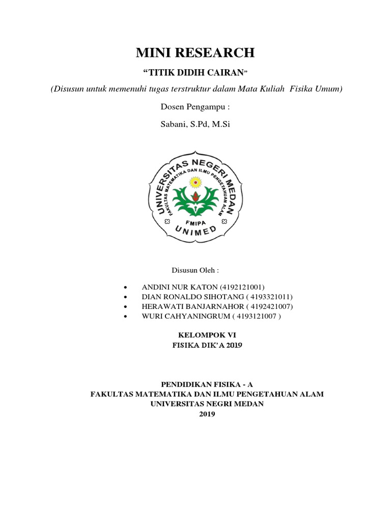 Mini Riset | PDF | Karier & Perkembangan