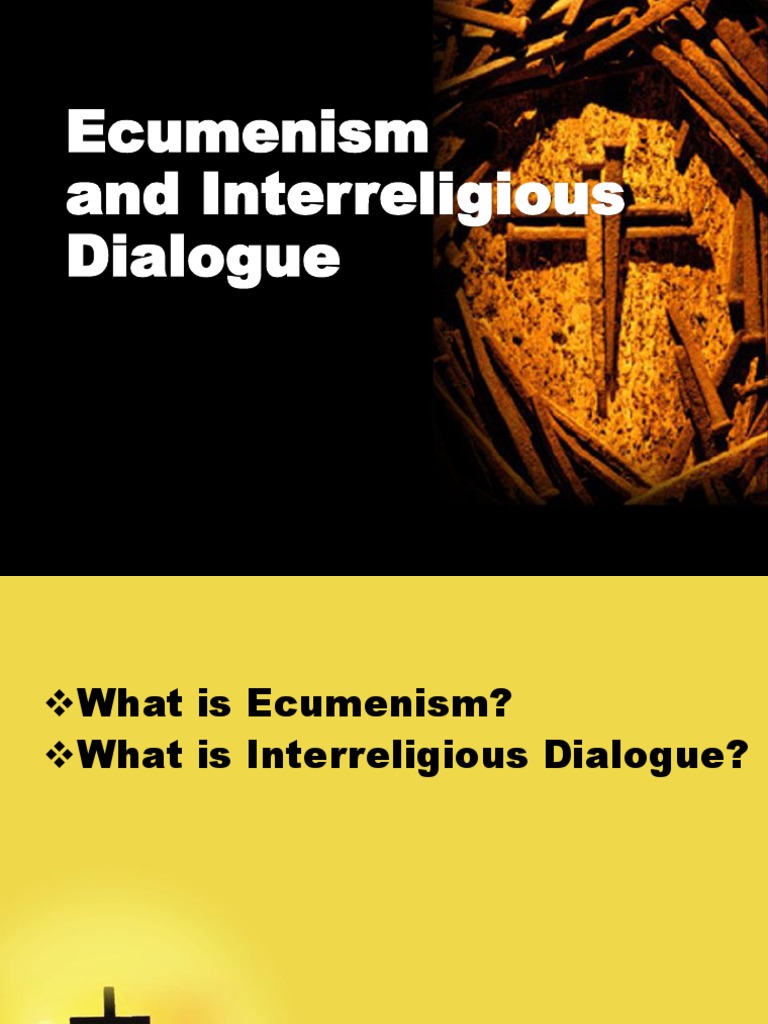 Content V. B. Ecumenism and Interreligious Dialogue PDF | PDF ...