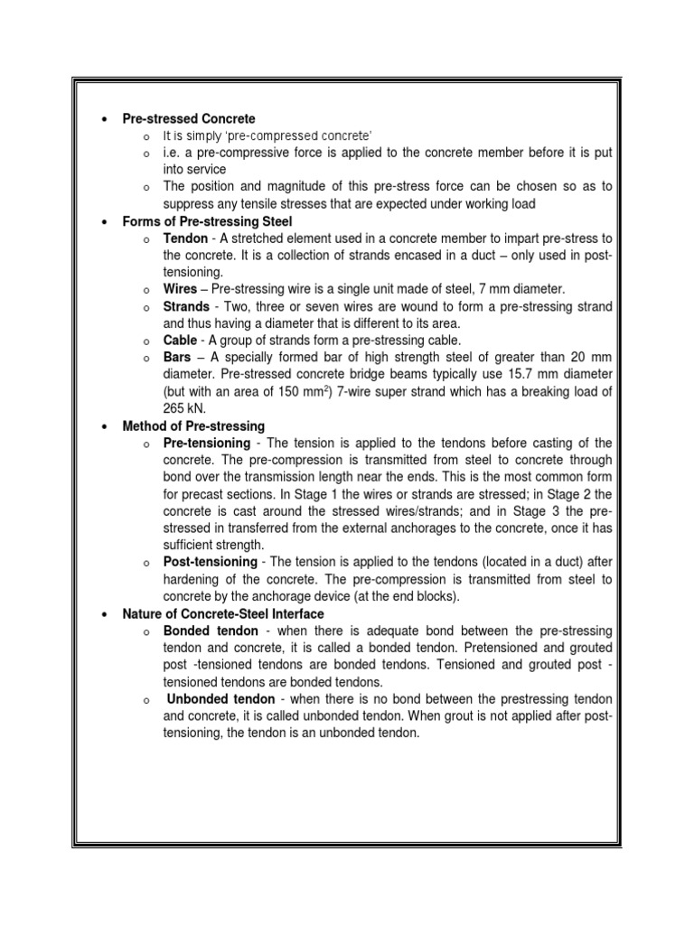 PCDS | PDF | Prestressed Concrete | Civil Engineering