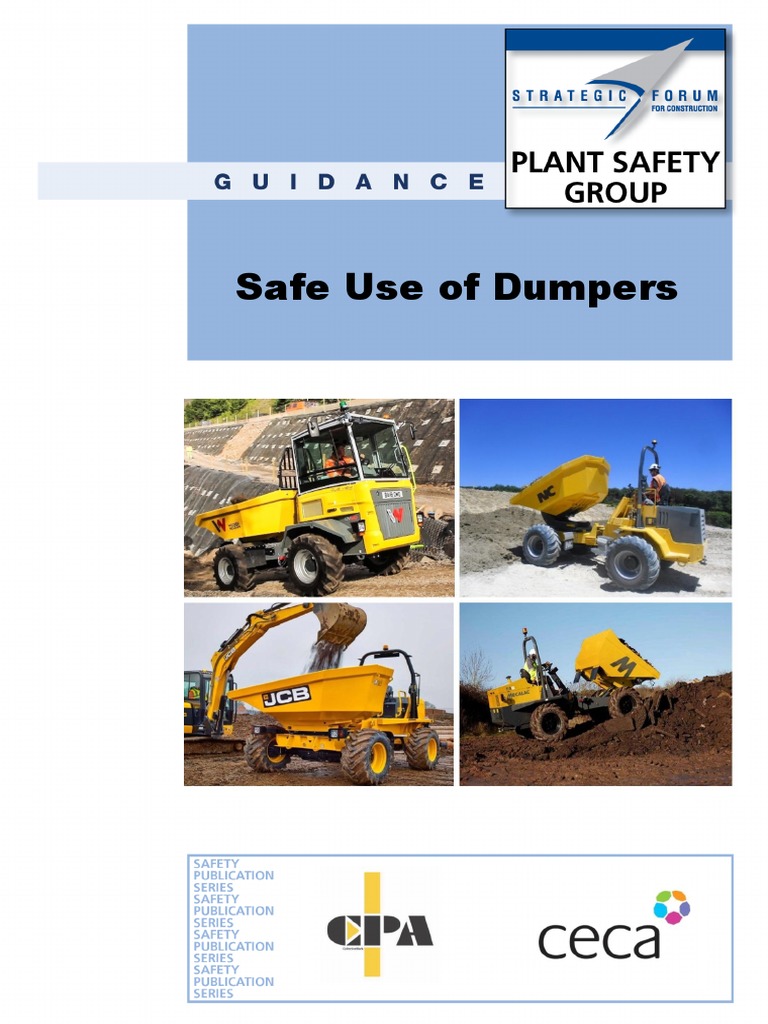 SFPSG-Safe Use Dumpers | PDF | Risk Assessment | Truck