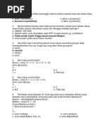 Kisi Kisi Basis Data | PDF