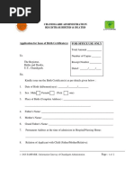 25.NFBS Application Form | PDF | Death Certificate | Birth Certificate