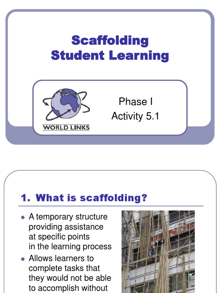 Scaffolding Strategies for Student Learning | PDF | Information ...