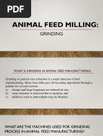 Poultry Feed Manufacturing Process Guide | PDF | Animal Feed | Mill ...