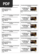 Modelo de Ficha Feijoada | PDF