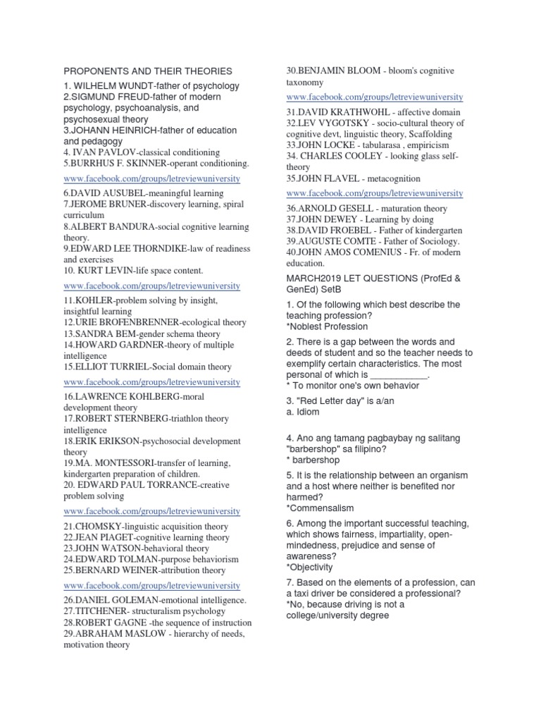 Proponents and Their Theories | PDF | Evolution | Confucianism