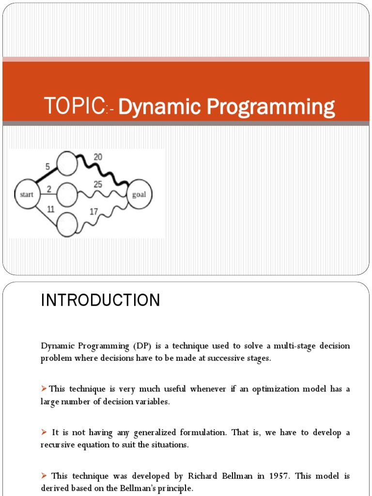 Dynamic Programming Guide | PDF | Dynamic Programming | Mathematical Optimization