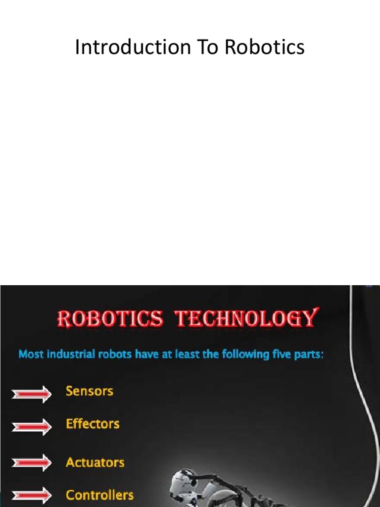 Introduction To Robotics | PDF
