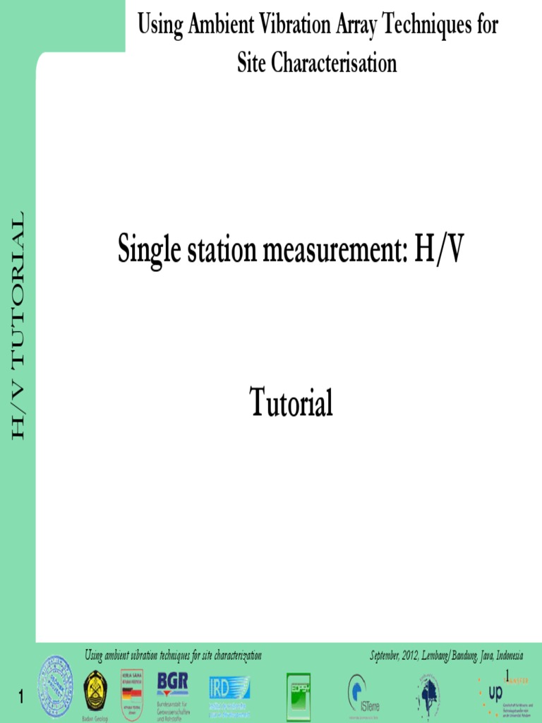 Indonesia2012 Tutorial HV | PDF | Spectral Density | Telecommunications Engineering