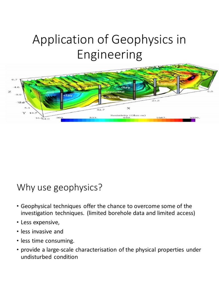 7.1 Application of Geophysics in Engineering | Download Free PDF ...