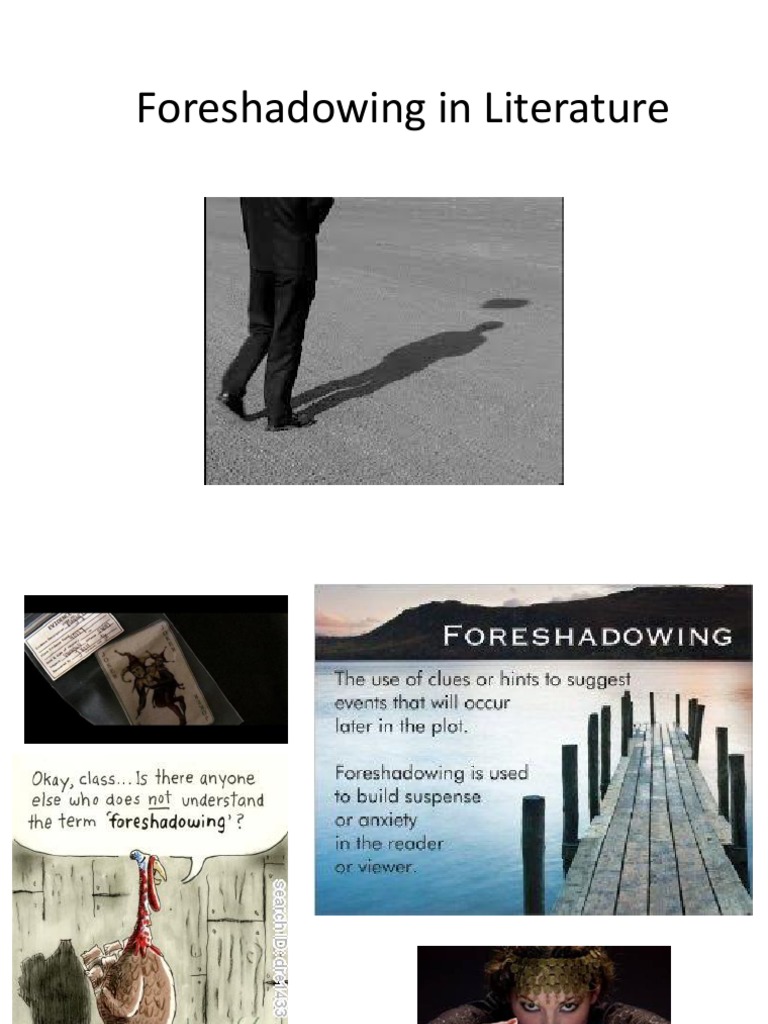 Foreshadowing in Literature | PDF