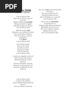 I Am African Child - Poem by Eku Mcgred | PDF
