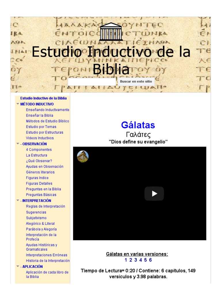 Gálatas | PDF | Epístola a los gálatas | Pablo el apóstol