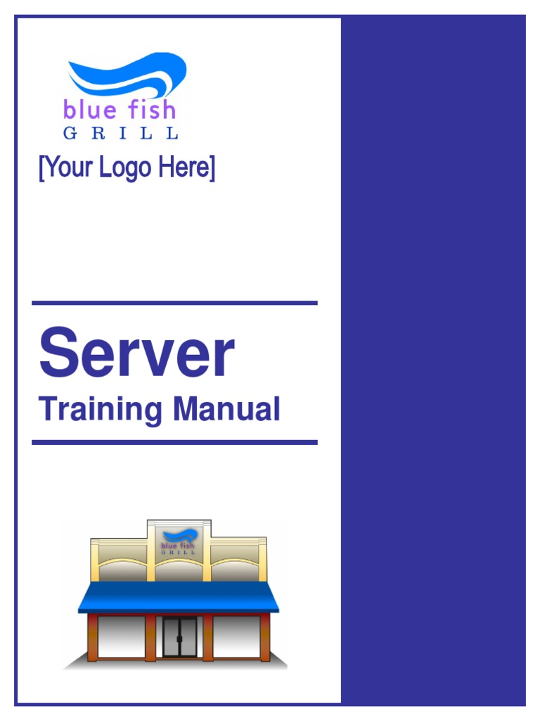 Server. Training Manual | PDF | Waiting Staff | Restaurants