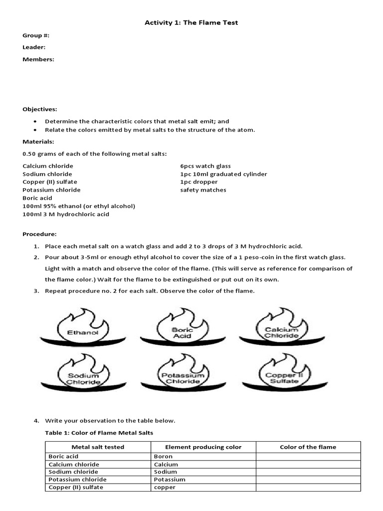 Activity 1 Grade 9 | PDF