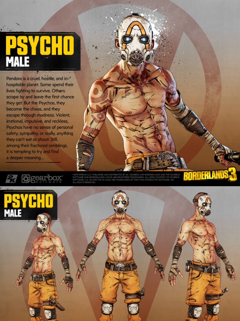 BL3 Cosplay Guide - Psycho Male | PDF