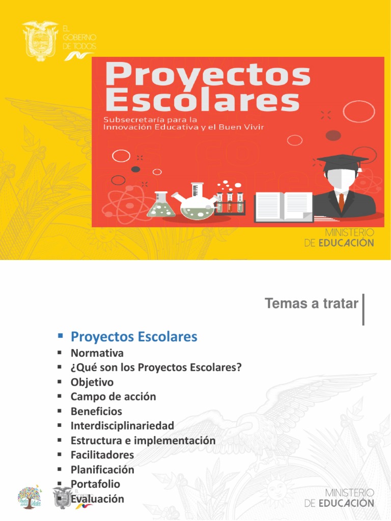Proyectos Escolares Ecuador | Descargar gratis PDF | Educación primaria ...