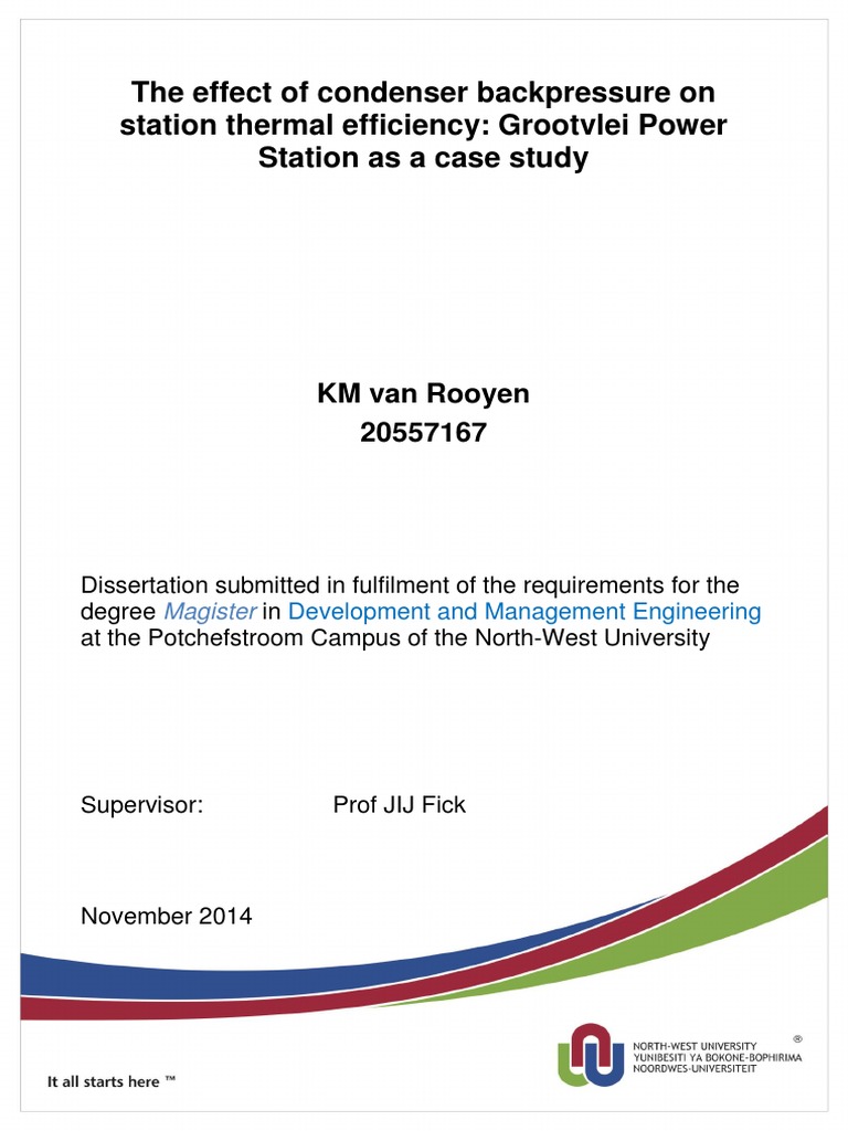 Effect of Condenser Back Pressure | PDF | Power Station | Nature