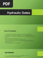 Hydromechanical Design of Gates | PDF | Beam (Structure) | Structural Steel