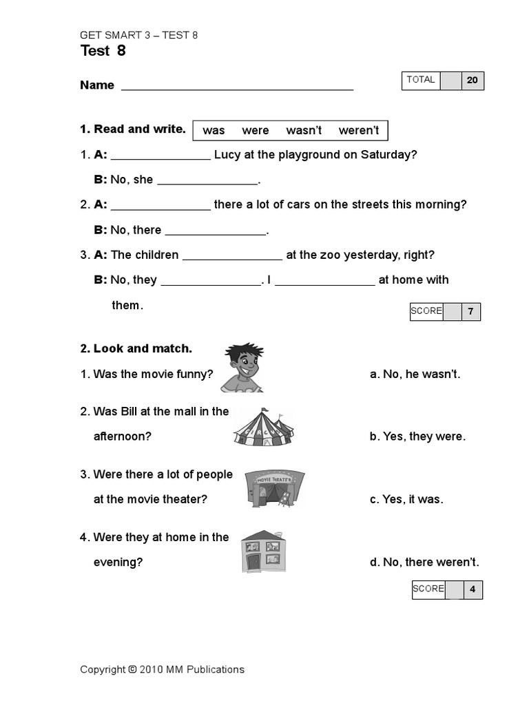 Test 8 - Get Smart - 3 | PDF | Art