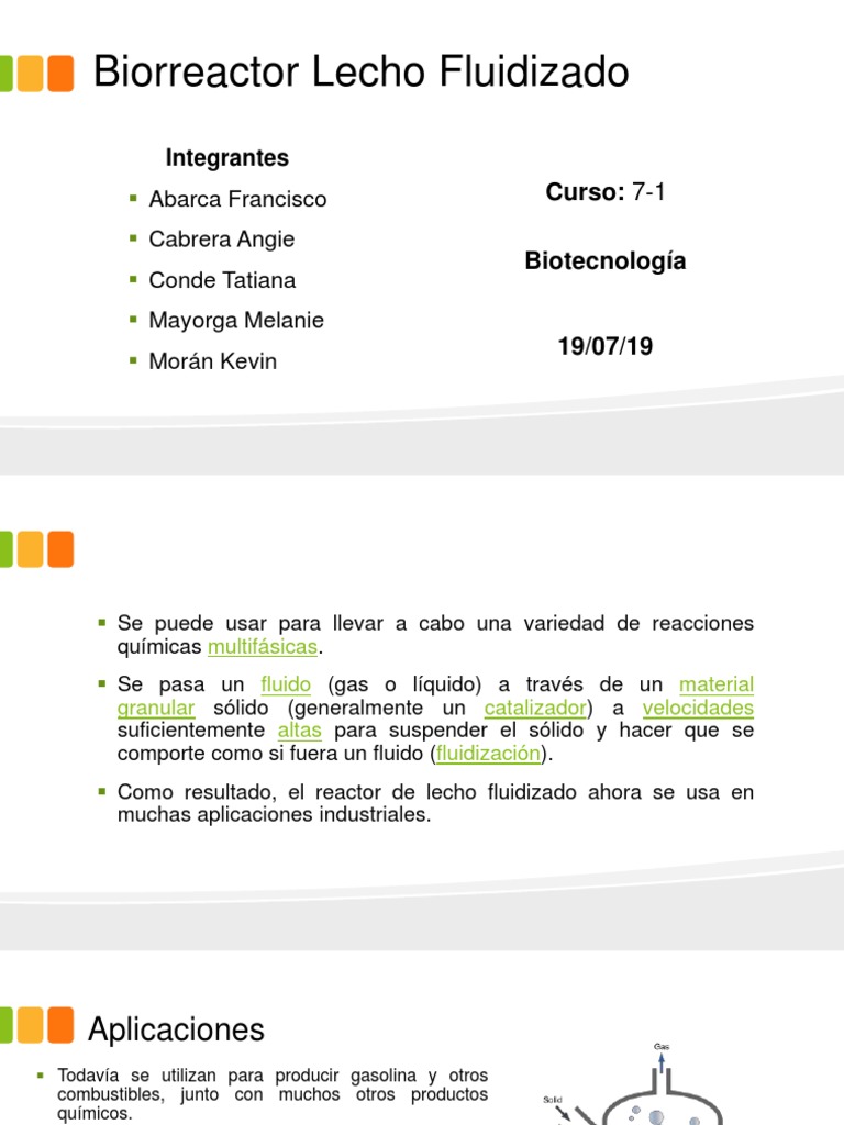 Biorreactor Lecho Fluidizado | PDF