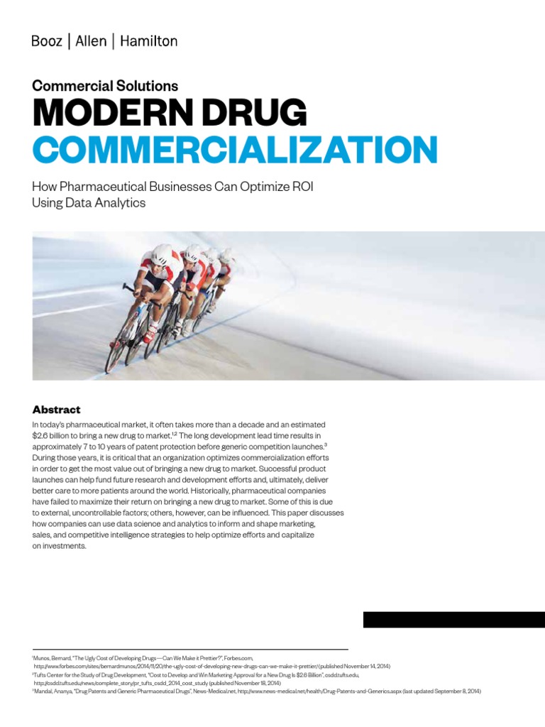 Modern Drug Commercialization | PDF | Predictive Analytics | Strategic ...