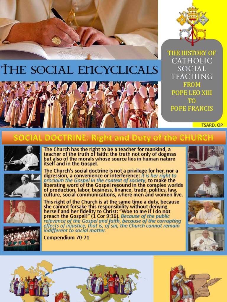 The History and Development of Catholic Social Teaching: From Rerum ...