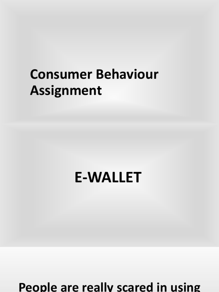 Consumer Behaviour Assignment | PDF