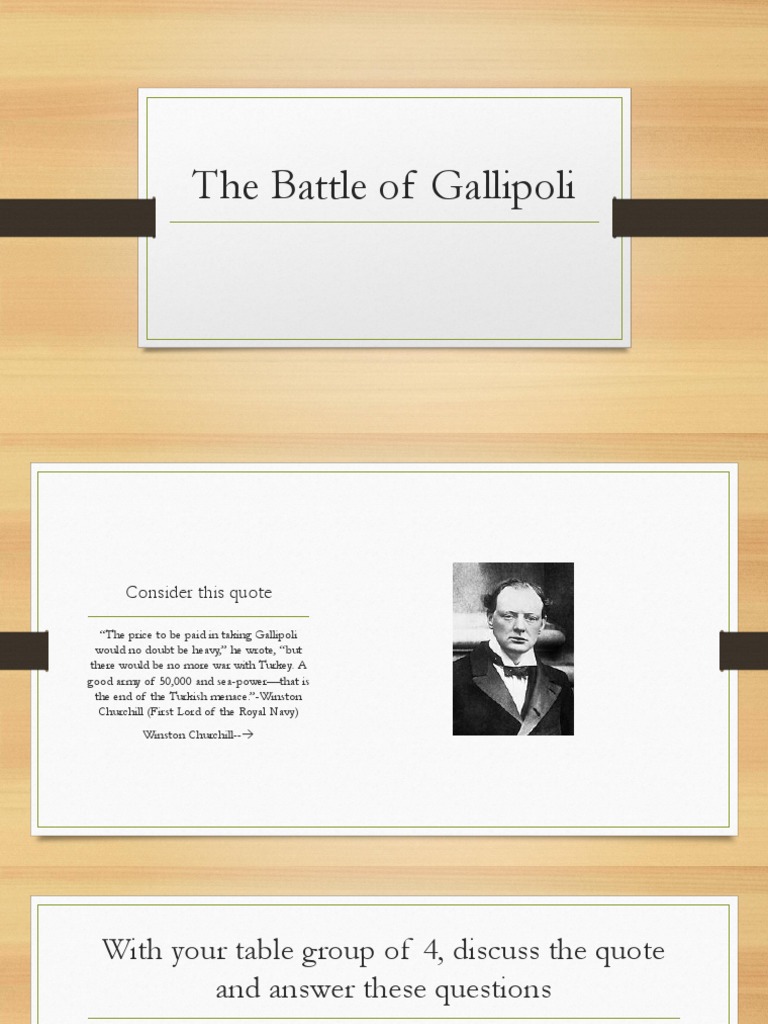 Allies' Defeat in Gallipoli Campaign | PDF | Gallipoli Campaign ...