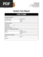Fire Pump Churn Test Guide | PDF | Pump | Valve