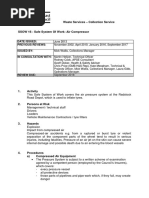 Compressor Risk Assessment v2b | PDF | Scuba Diving | Gases