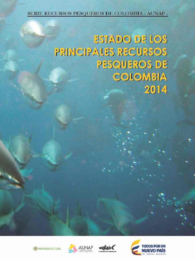 ESTADO DE PRINCIPALES RECURSOS PESQUEROS EN COLOMBIA 2014 Version Digital PDF | PDF | Pescado ...