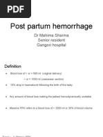 PPH Presentation | PDF | Bleeding | Obstetrics