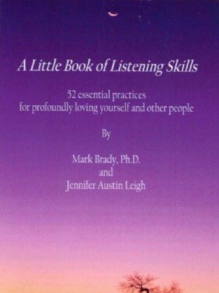 A Little Book of Listening Skills | PDF | Curiosity | Emotions