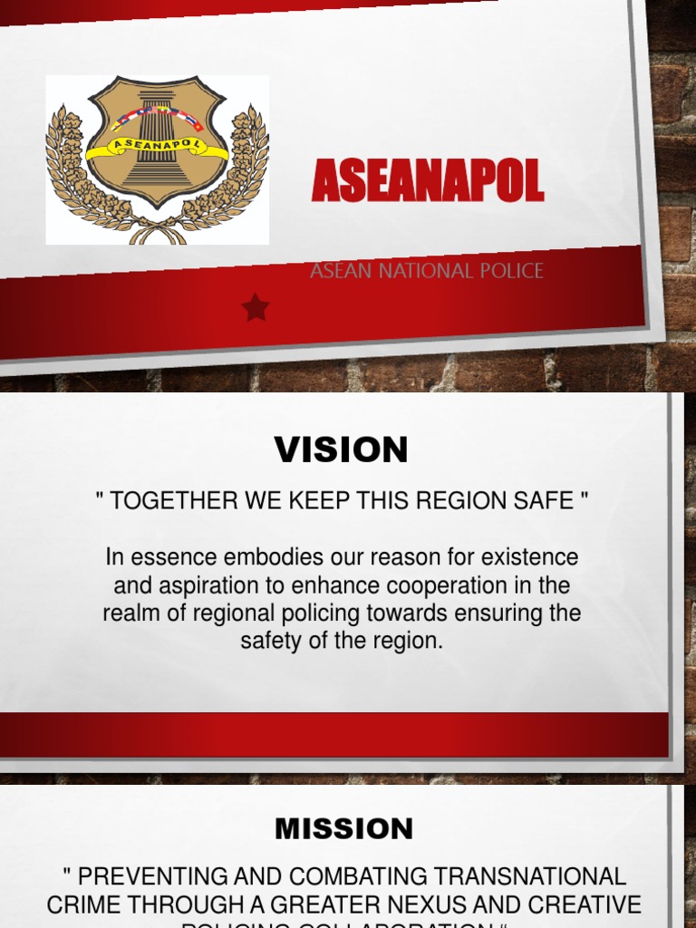 ASEANAPOL | PDF | Association Of Southeast Asian Nations | Police
