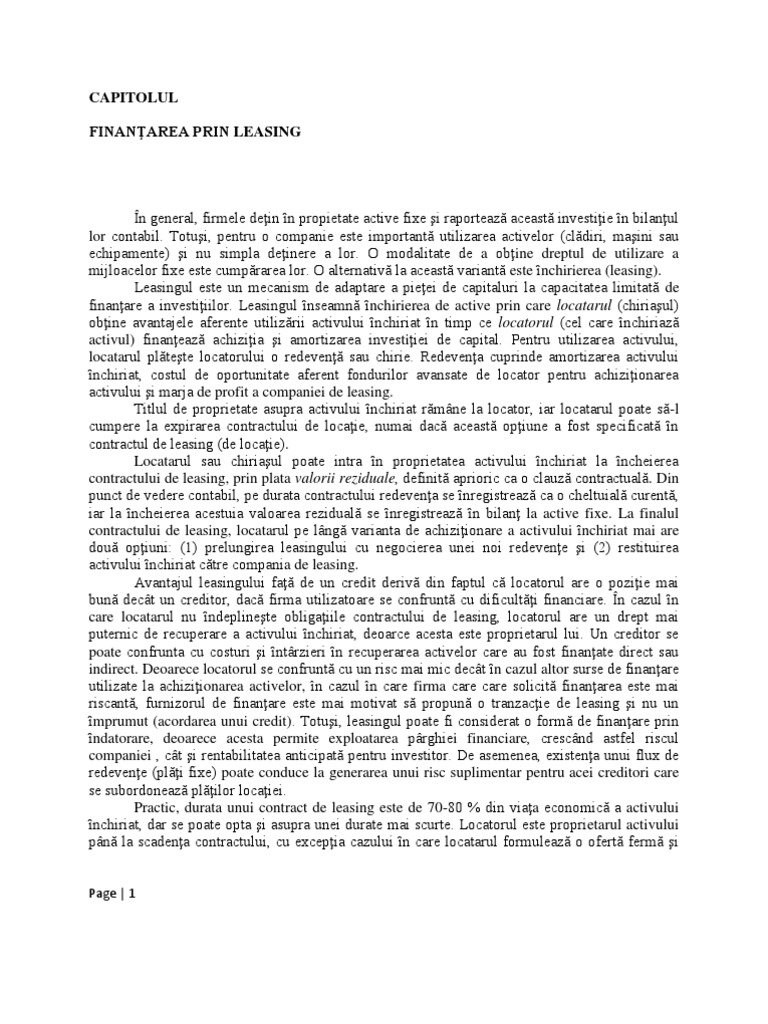 Capitolul 7 Summary | PDF