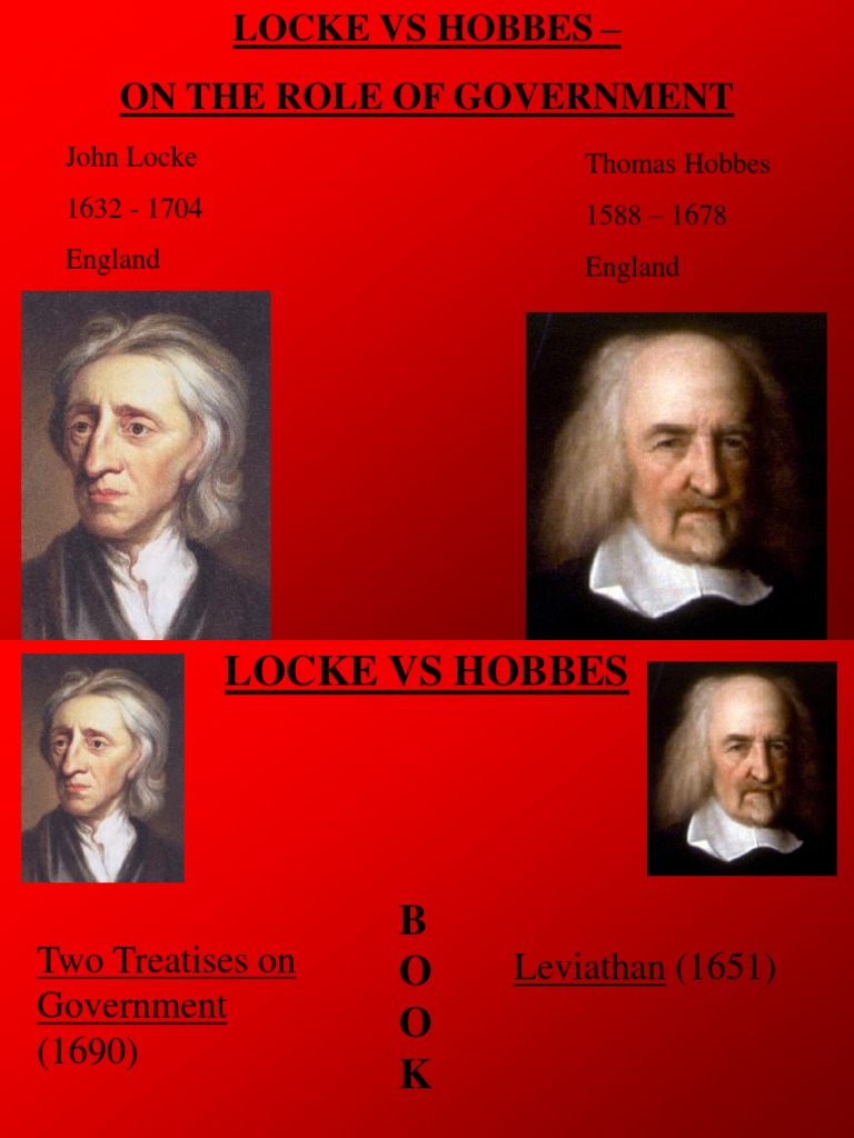 Thomas Hobbes 1588 - 1678 England John Locke 1632 - 1704 England | PDF ...